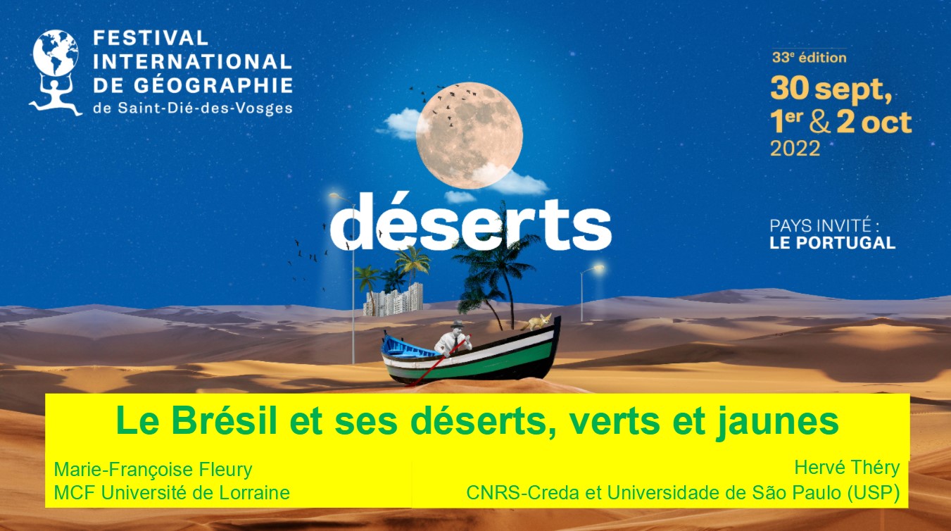 Le Brésil et ses déserts, jaunes et verts (PNF) - Les Clionautes