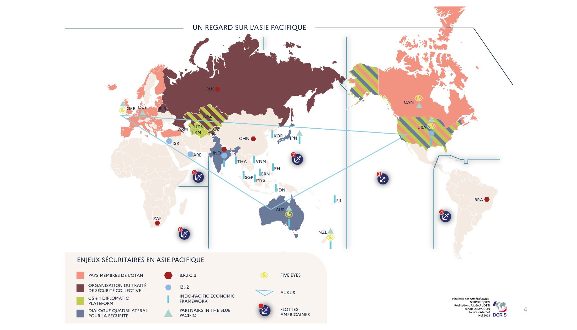 La stratégie française dans l’espace indo-pacifique - Les Clionautes