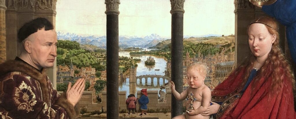 La Vierge du chancelier Rolin de Jan van Eyck – partie 1 : analyse de l ...