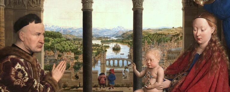 La Vierge du chancelier Rolin de Jan van Eyck – partie 1 : analyse de l ...